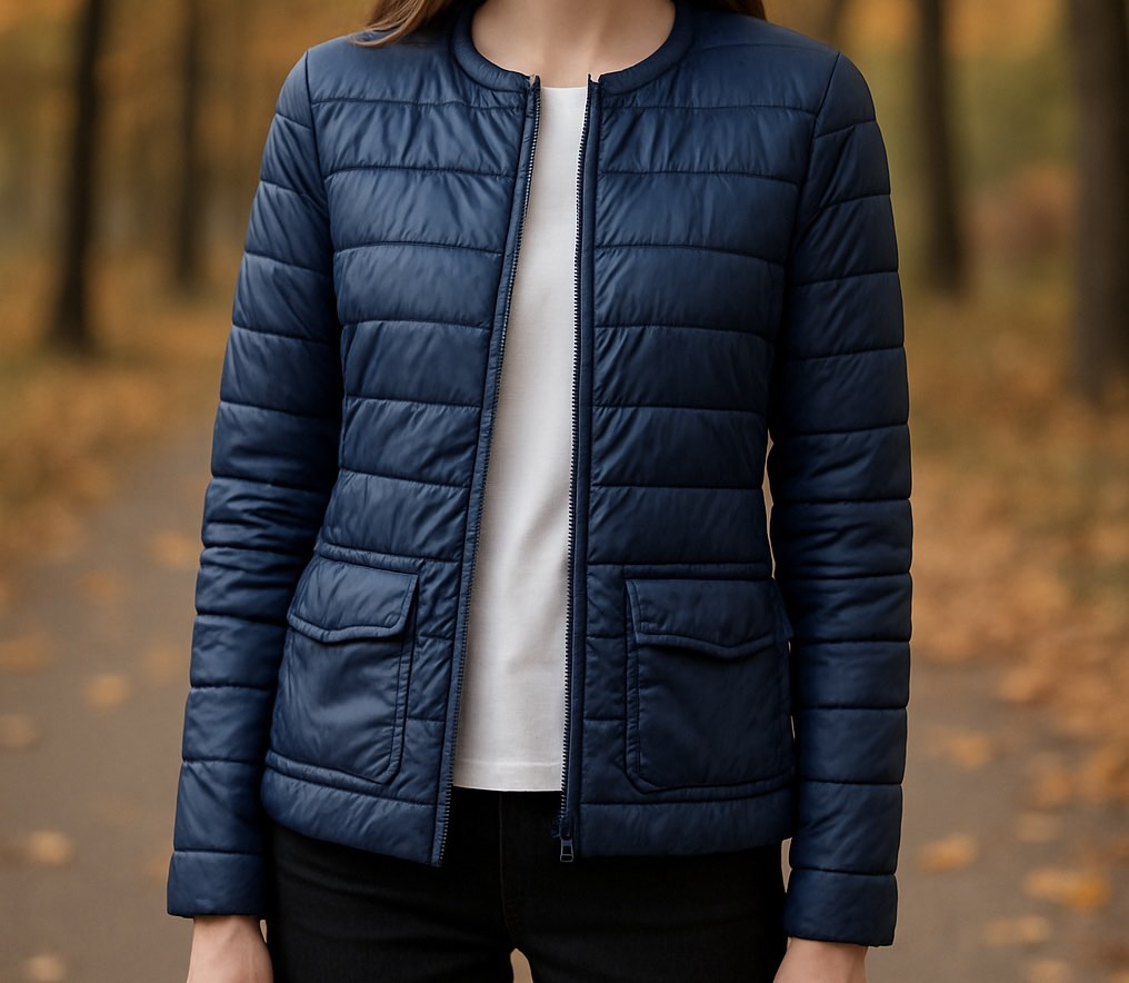 UNITED COLORS OF BENETTON Light Puffer Jacket, Women's Fashion, Coats ...
