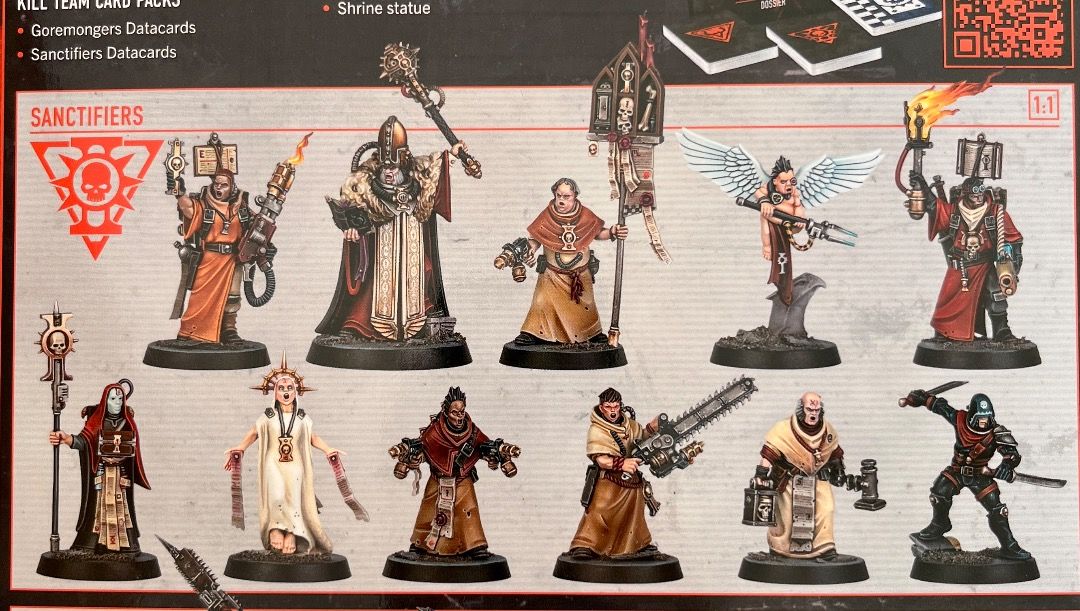 Warhammer 40k Kill Team: Sanctifiers, Hobbies & Toys, Toys & Games on ...