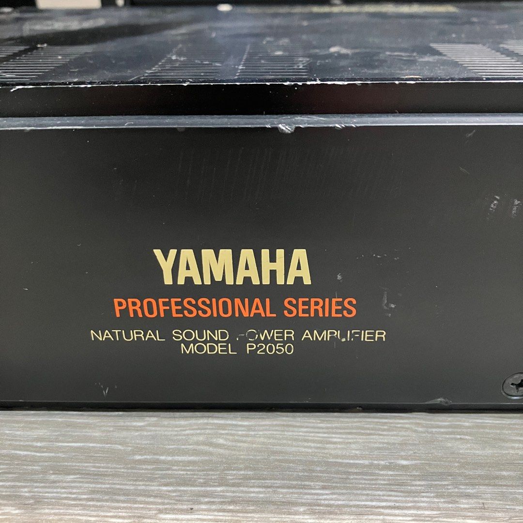 Yamaha P-2050 Series Natural Sound Powered Amplifier, Audio, Soundbars ...