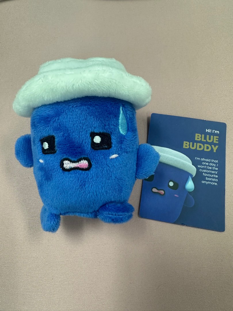 Zus Blue Buddy Fear Plushie (Swap), Hobbies & Toys, Toys & Games on ...