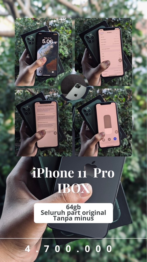 11 pro ibox, Telepon Seluler & Tablet, iPhone, iPhone 11 Series di ...