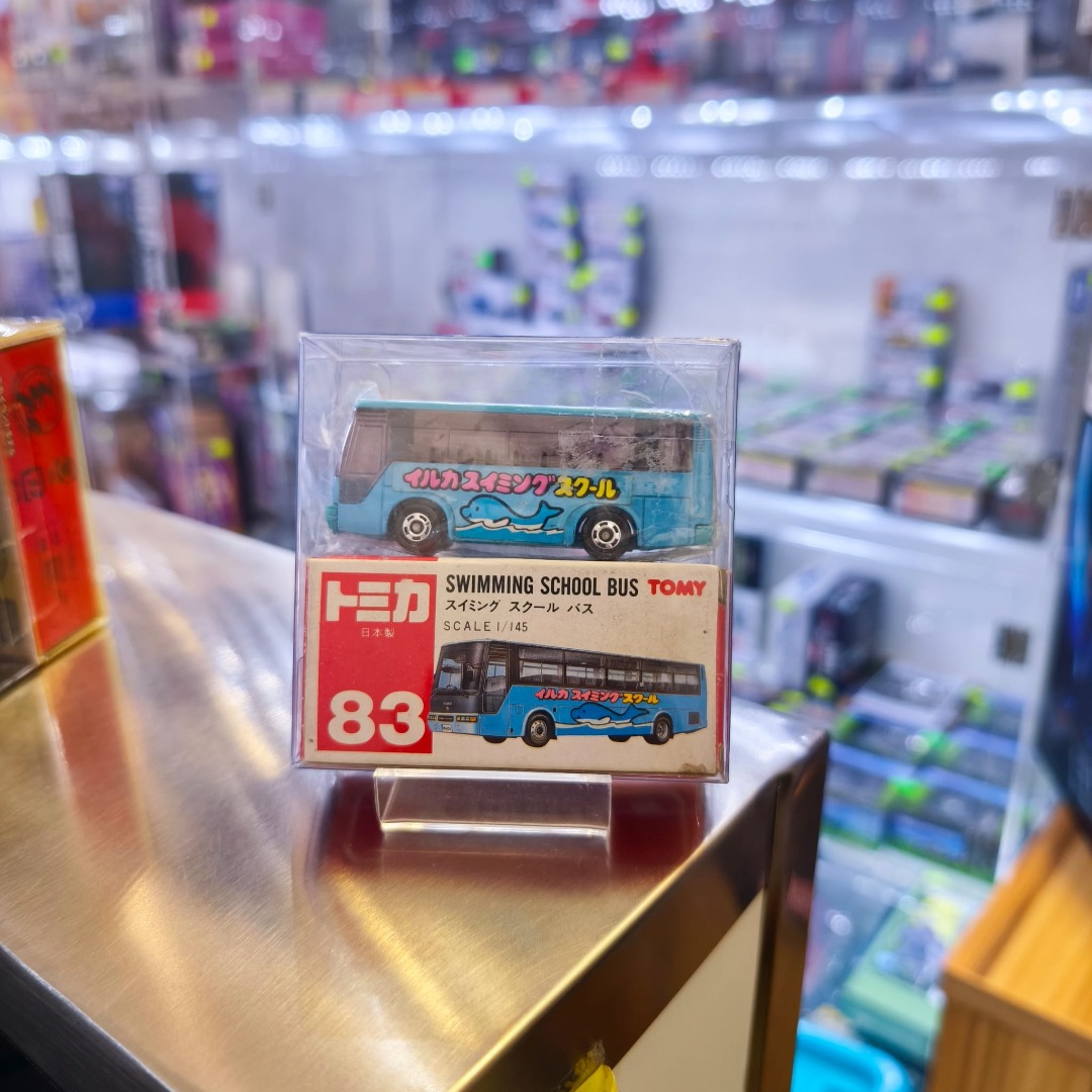 （油麻地現時點商場2樓249號鋪門市現貨）Tomica No83 Swimming School Bus, 興趣及遊戲, 玩具 & 遊戲類 ...