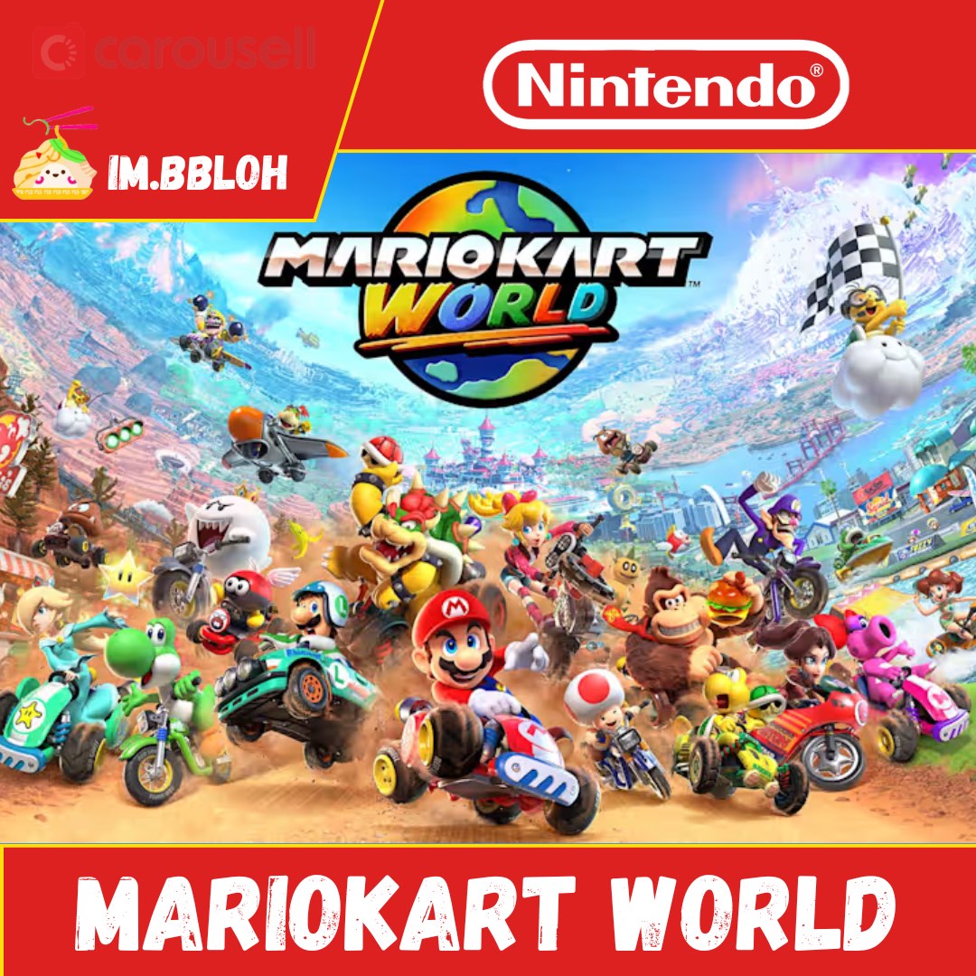 Mario Kart World – Nintendo Switch 2 - Digital Game Download Nintendo ...