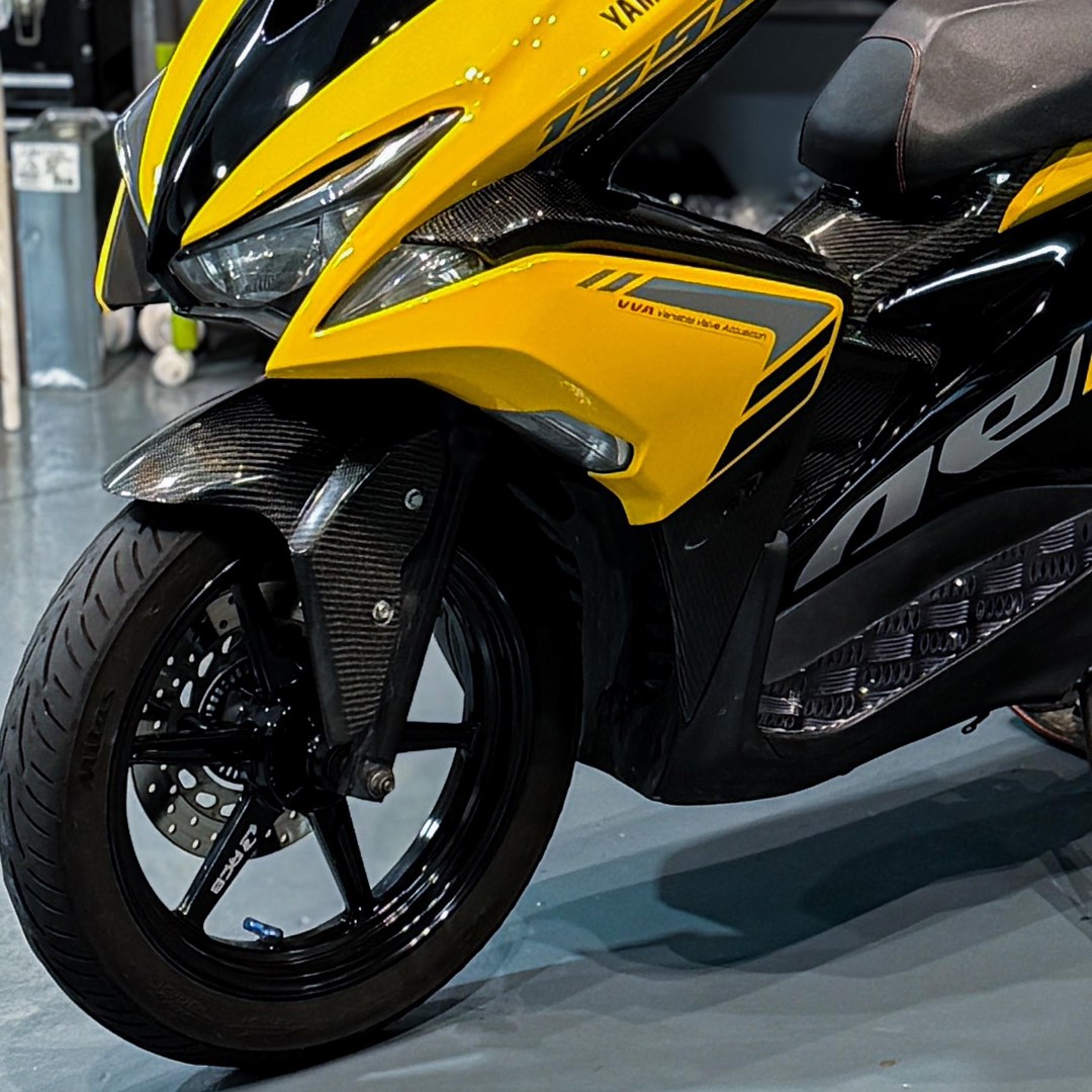 Aerox Front Fender, Motorcycles, Motorcycle Accessories on Carousell