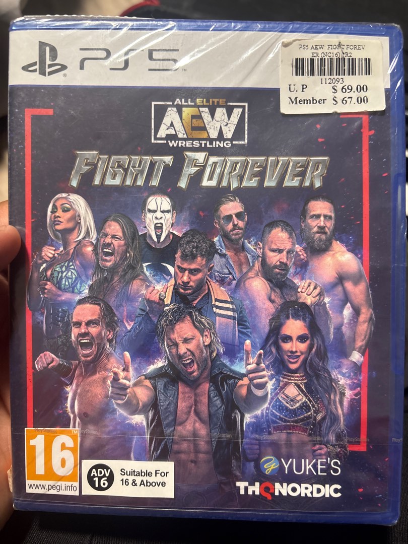 AEW Fight Forever - PS5, Video Gaming, Video Games, PlayStation on ...