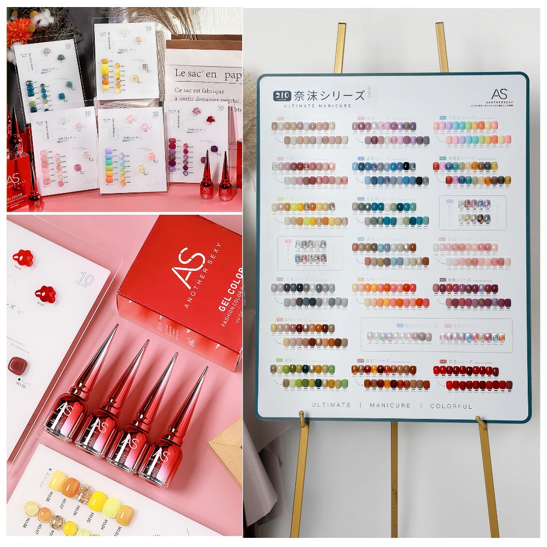 AS Nail Gel Polish Set 210 Colors Choose 10 Pieces Kit Another Sexy ...