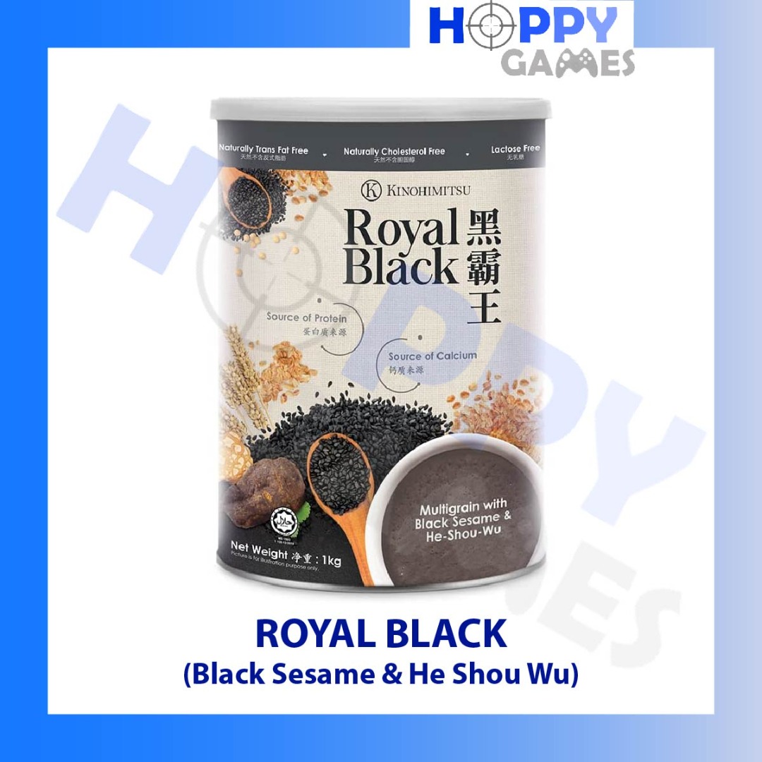 [AUTHENTIC] Kinohimitsu Royal Black | Black Multigrain with Black ...