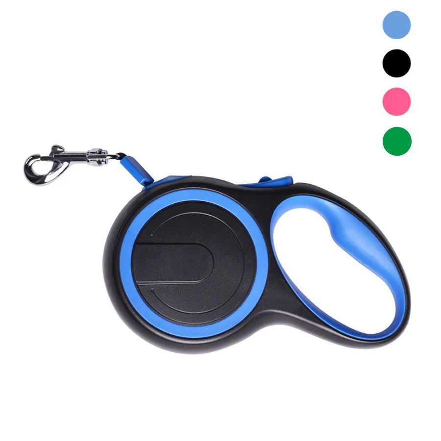 Automatic Retractable Dog Leash Nylon Ribbon Flexible automatic ...