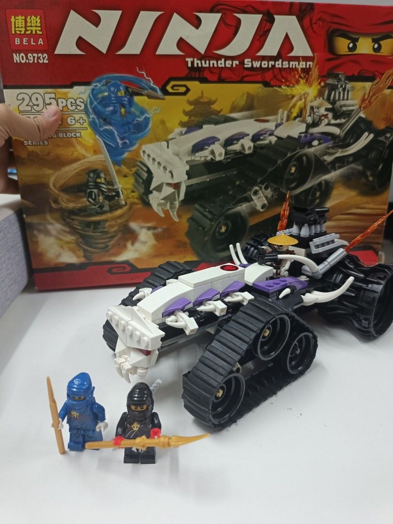 Bela 9732 lego ninjago compatible Turbo Shredder from set 2263, Hobbies ...