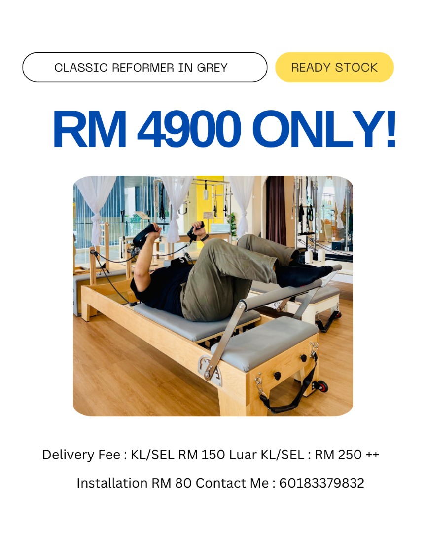 Classic Reformer, RM4900, Most Sturdy Reformer With Wood Finishing ...