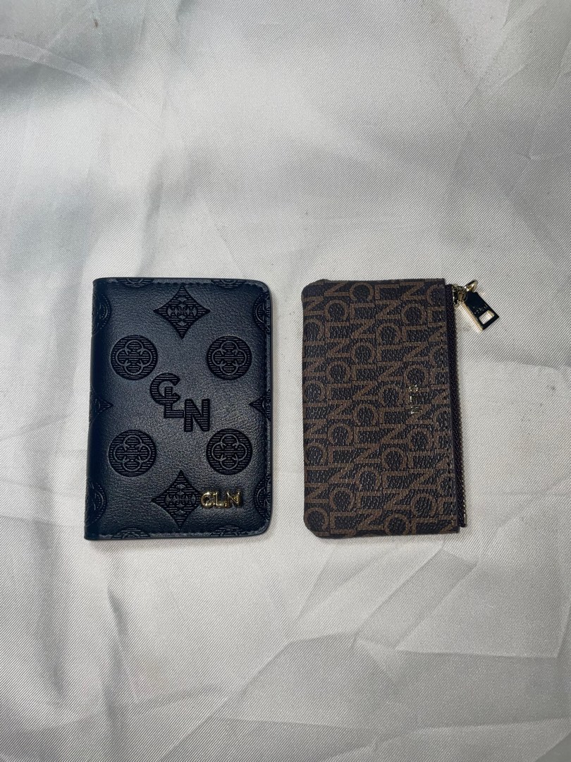 CLN Card Holder and Coin Purse Set, Luxury, Bags & Wallets on Carousell