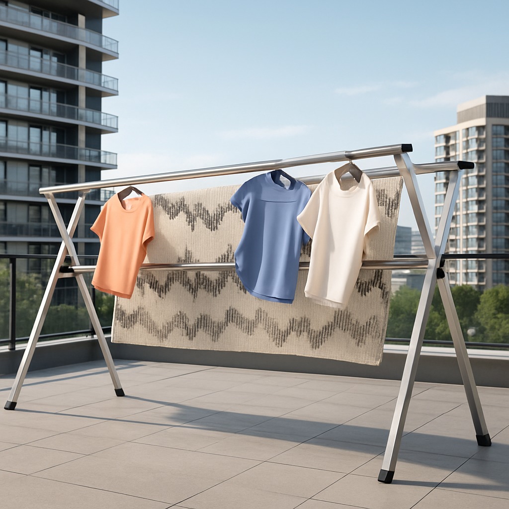 Clothes Drying Rack | Balcony Clothes Dryer | Foldable Drying Rack ...