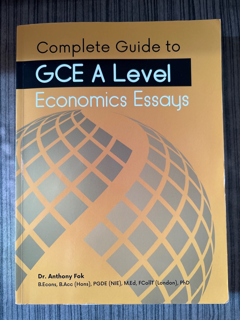 Complete Guide to GCE A Level Economics Essays, Hobbies & Toys, Books ...