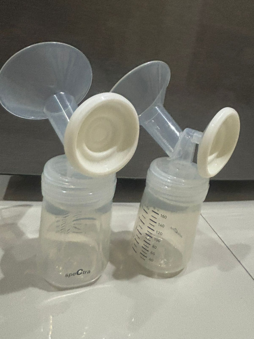 Corong Pompa Spectra + Botol Ukuran S, Bayi & Anak, Perawatan & Makanan ...