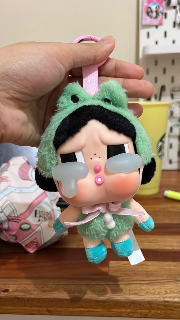 CRY BABY- Frog ORI 100% POPMART, Toys & Collectibles, Mainan di Carousell
