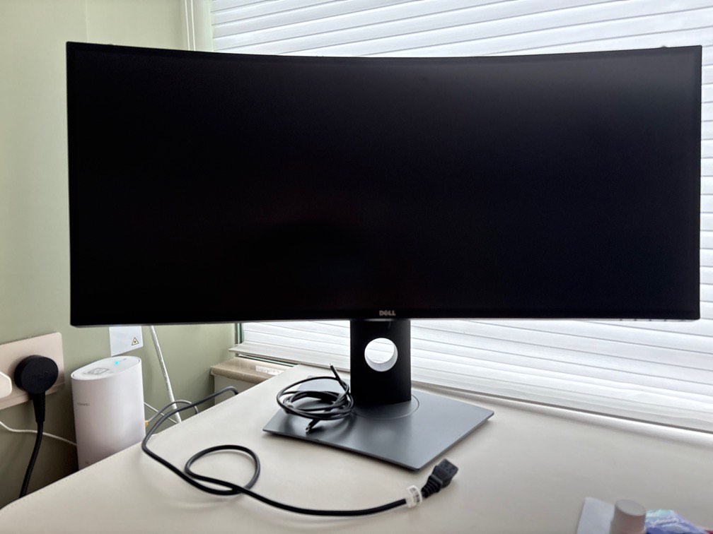 Dell U3419W 34 Inch Monitor Curve, 電腦＆科技, 電腦周邊及配件, 電子屏幕 - Carousell