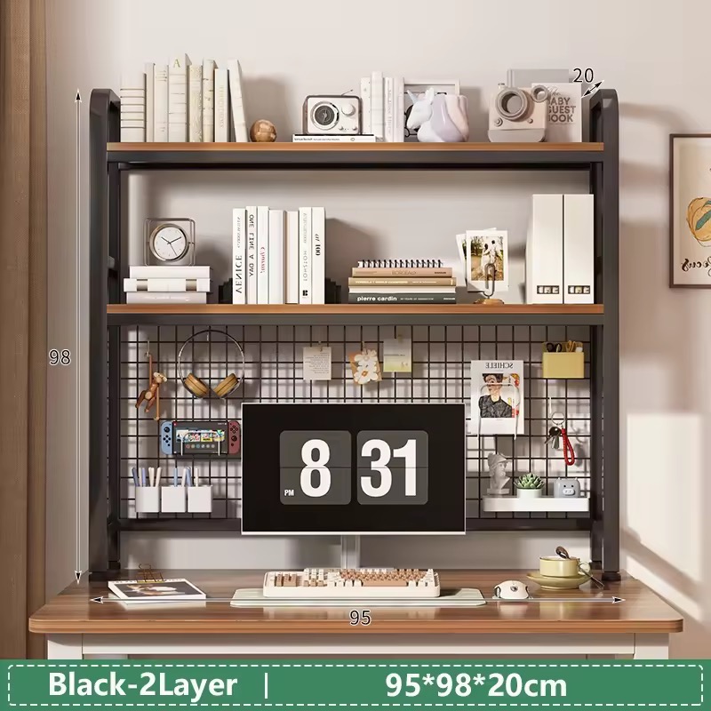 Desktop Bookshelf Organizer | Desk Top Shelf Rack | Tabletop Display ...