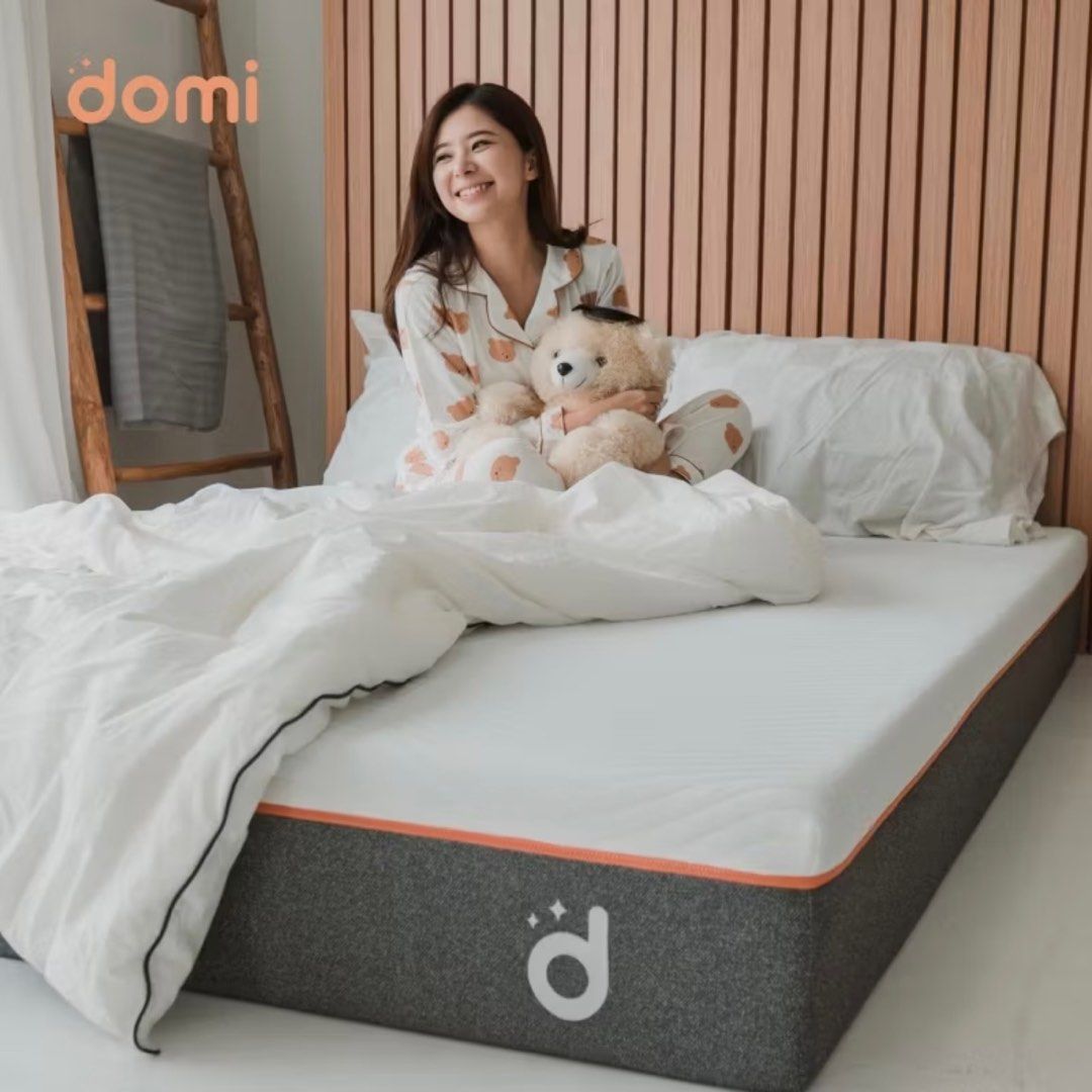 Domi AIR Mattress 24cm MATRAS / Kasur Pocket Spring Bed / Cooling Air ...