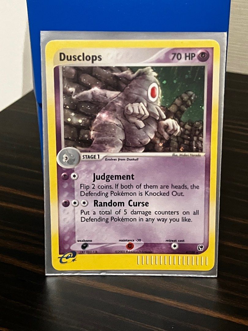 Dusclops Pokemon Card, Hobbies & Toys, Toys & Games on Carousell