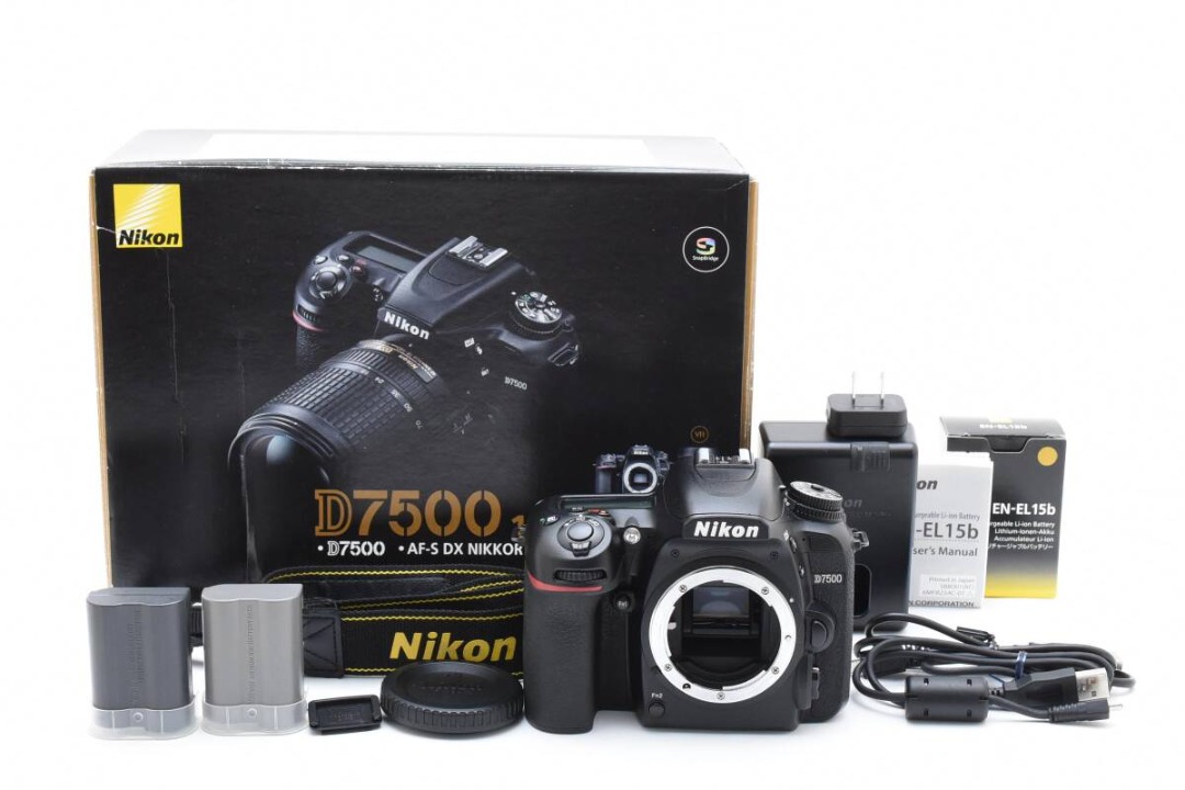 [Good Condition] Nikon D7500 SLR digital camera body with original box ...