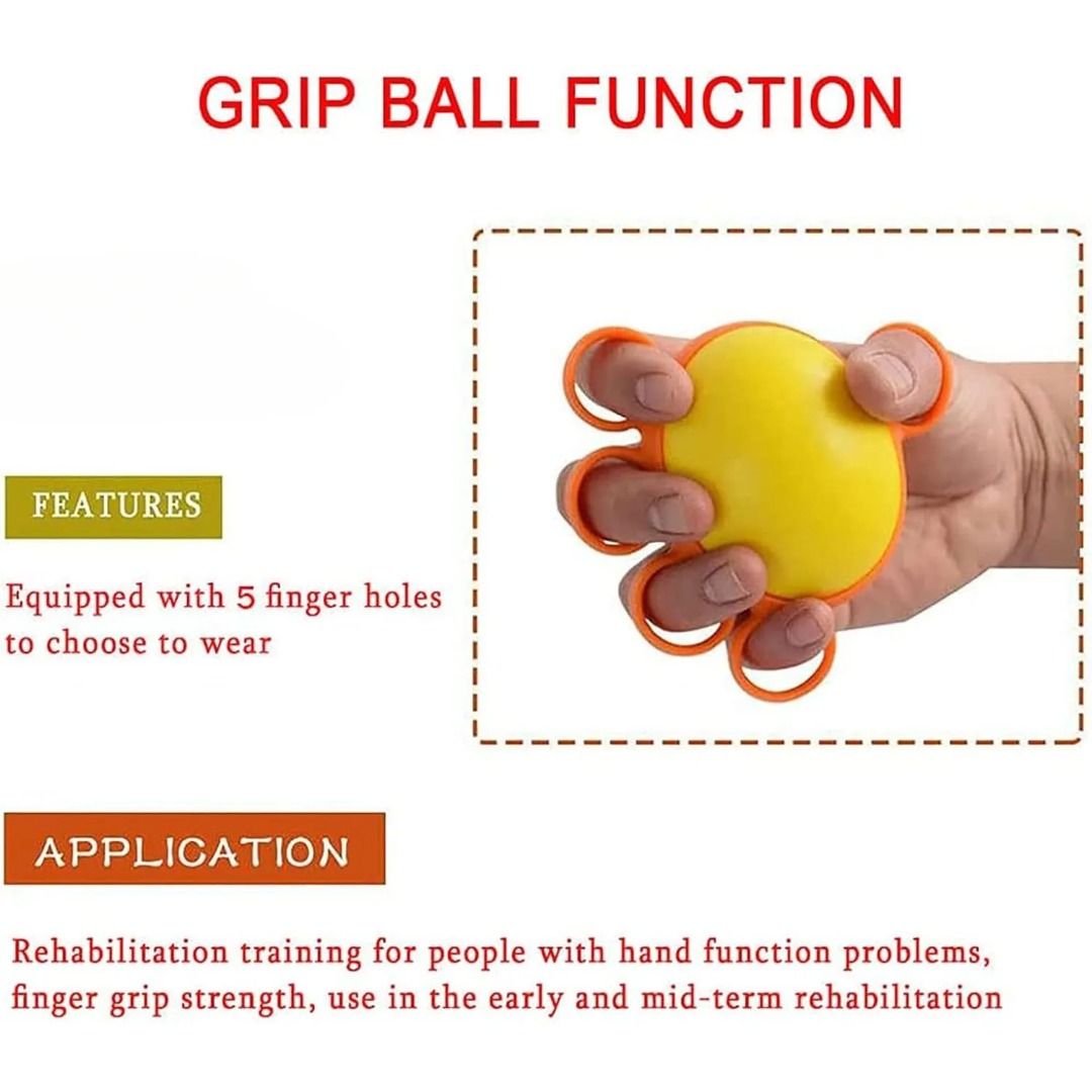 Hand Therapy Gripper Stroke Hemiplegia Rehabilitation Training Elderly ...