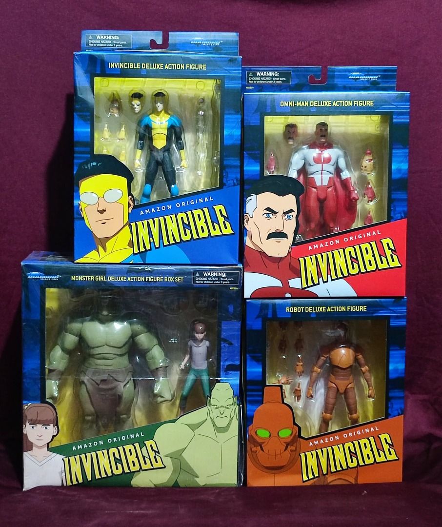 INVINCIBLE, sealed - Diamond Select INVINCIBLE Robot Amanda Green ...