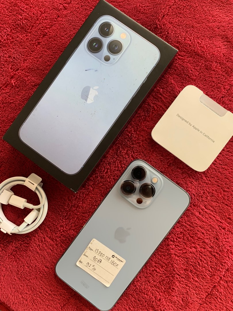 iphone 13 pro 128gb ex ibox, Telepon Seluler & Tablet, iPhone, iPhone ...