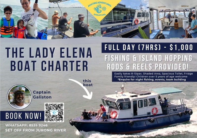 Lady Elena Boat Charter - Fishing & Island Hopping, Sports Equipment ...