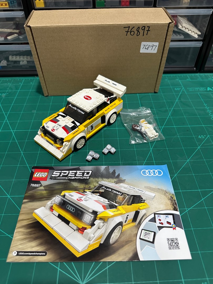 Lego 76897 Speed Champions Audi Sport Quattro S1, Hobbies & Toys, Toys ...