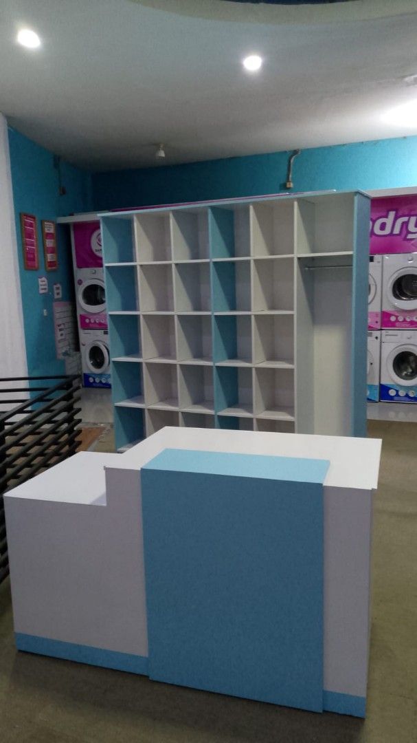Lemari Rak Laundry Sepaket, Perabotan Rumah di Carousell