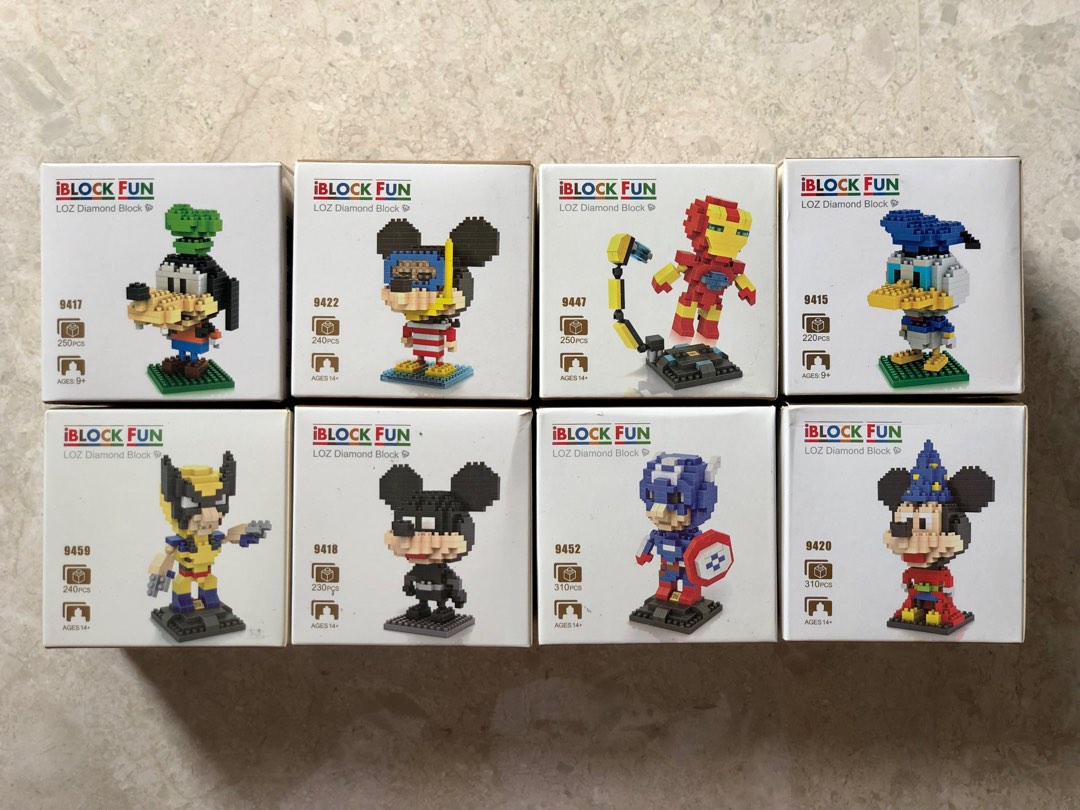 LOZ DIAMOND BLOCK - IBLOCK FUN, Hobbies & Toys, Toys & Games on Carousell