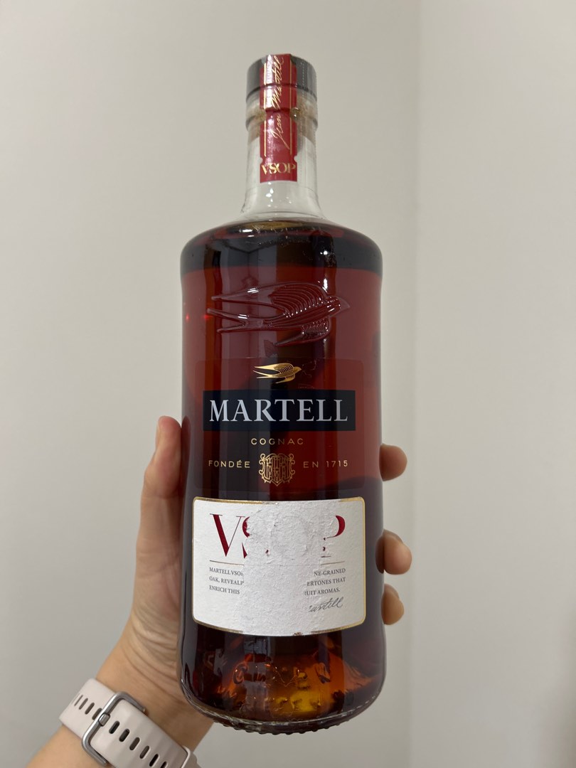 700ml Martell VSOP Cognac Brand New, Food & Drinks, Alcoholic Beverages ...