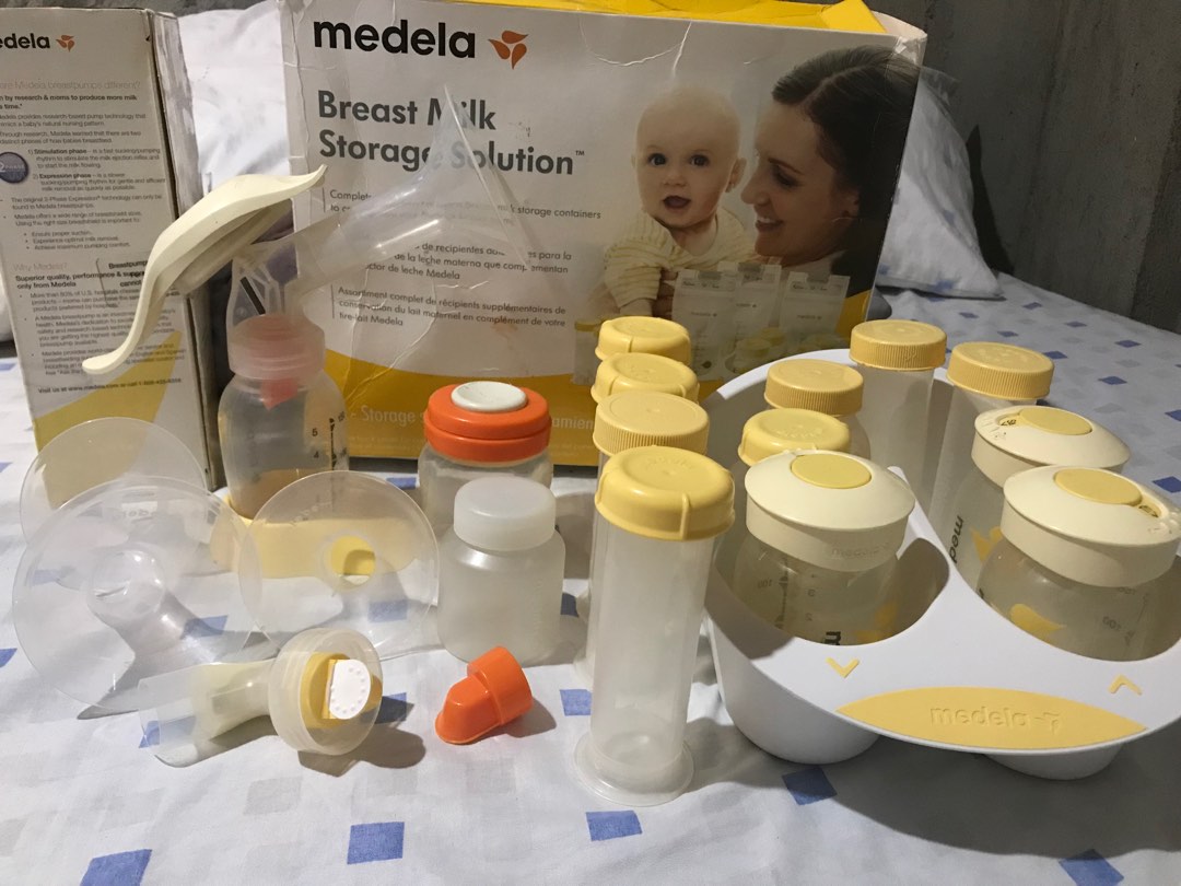 Medela Harmony Breastpump, Medela Breastmilk Storage Solution, Babies ...