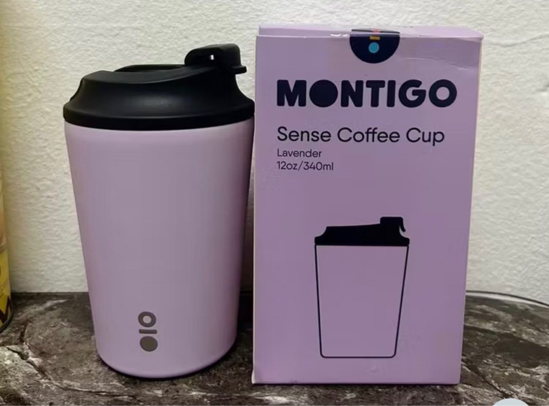 Montigo Coffee Cup 340ml - Lavender, Furniture & Home Living ...