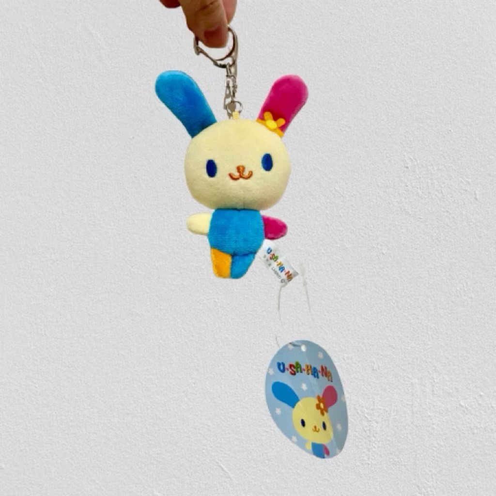 (NEW READY!!) Sanrio Usahana Plush Keychain | Bag Charm Usahana | Usahana Merch Trinkets, Toys ...
