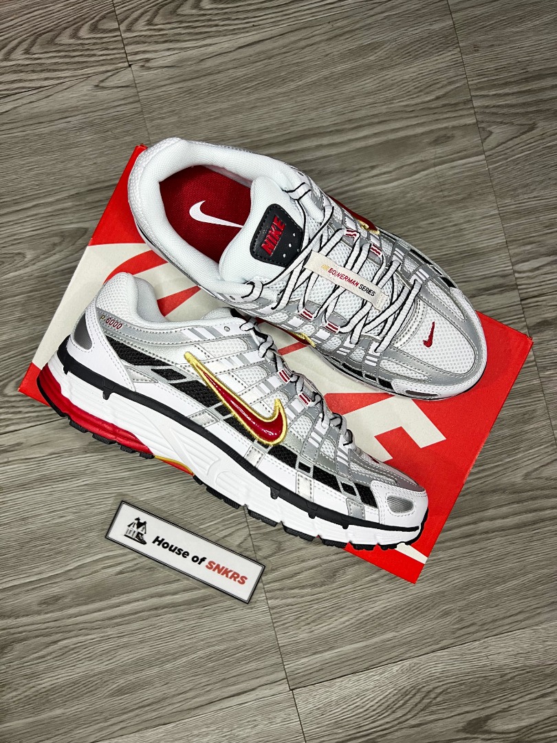 Nike P-6000 'Varsity Red', Women's Fashion, Footwear, Sneakers on Carousell