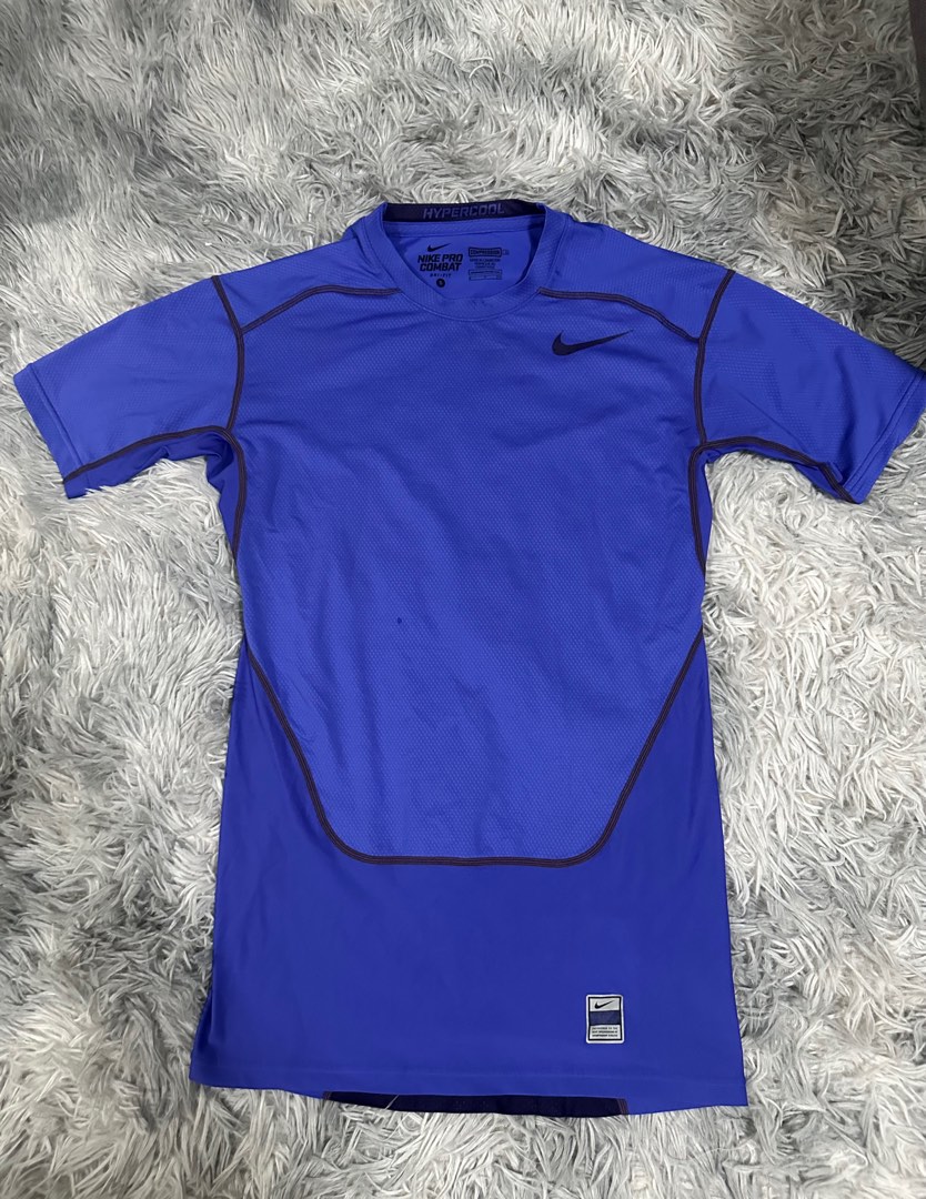 Nike Pro Combat Compression Shirt, Women's Fashion, Activewear on Carousell