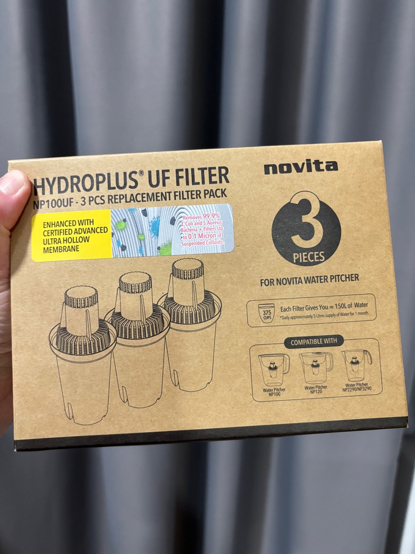 Free Novita Water Pitcher & Filter, Furniture & Home Living, Bathroom ...