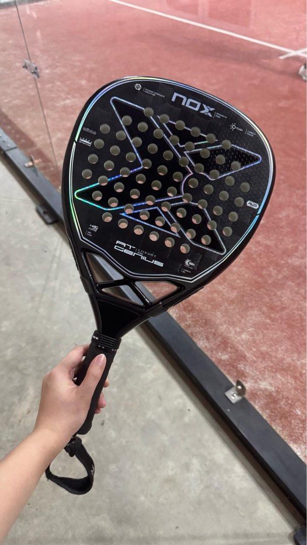NOX AT Genius Attack 18K Limited Edition (Raket Padel), Olah Raga ...