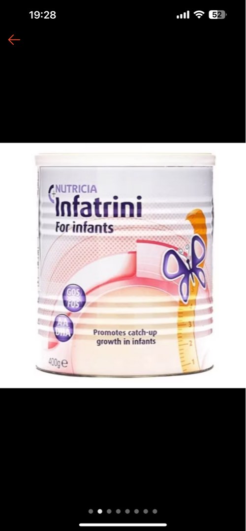 Nutricia Infatrini Infant Formula 400g, Babies & Kids, Nursing ...