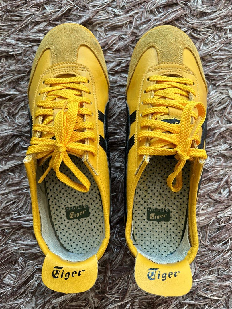 ORIGINAL Onitsuka Tiger Mexico 66 Kuning, Men's Fashion, Footwear ...