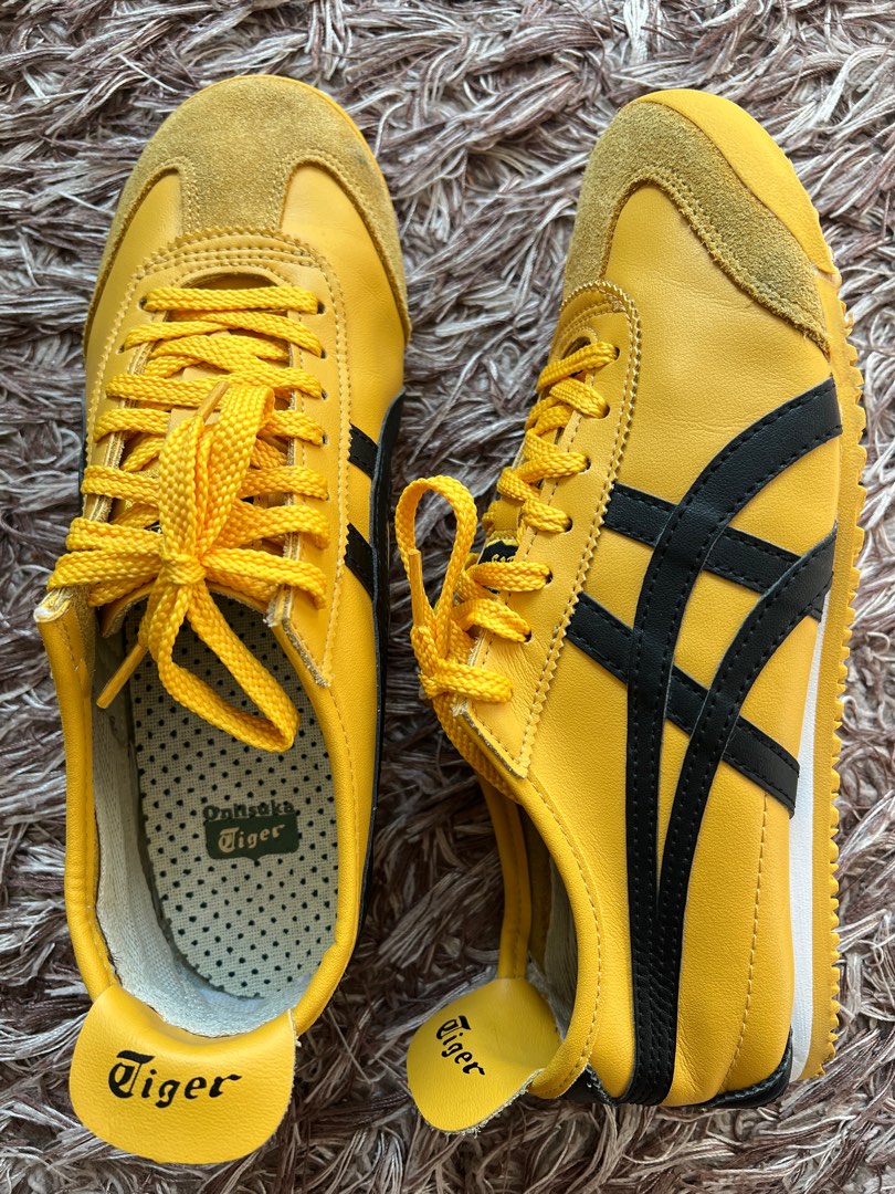 ORIGINAL Onitsuka Tiger Mexico 66 Kuning, Men's Fashion, Footwear ...