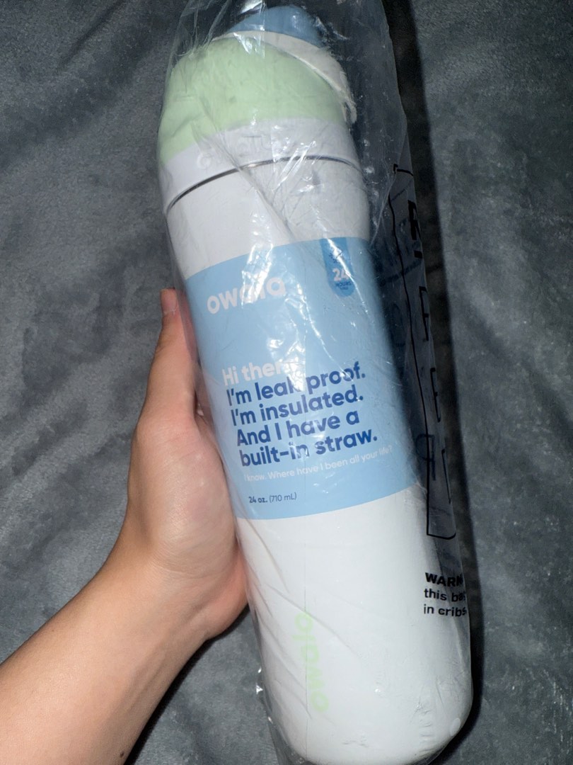 100% STRICTLY AUTHENTIC Owala 24oz White ICED BREEZE FreeSip Insulated ...