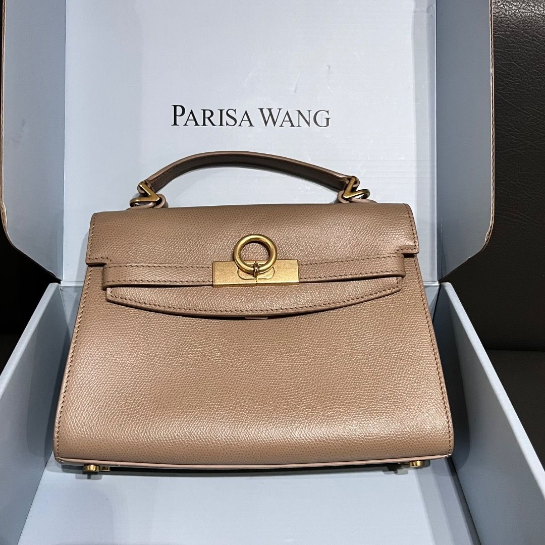 Parisa Wang Grace Top Handle Bag, Luxury, Bags & Wallets on Carousell