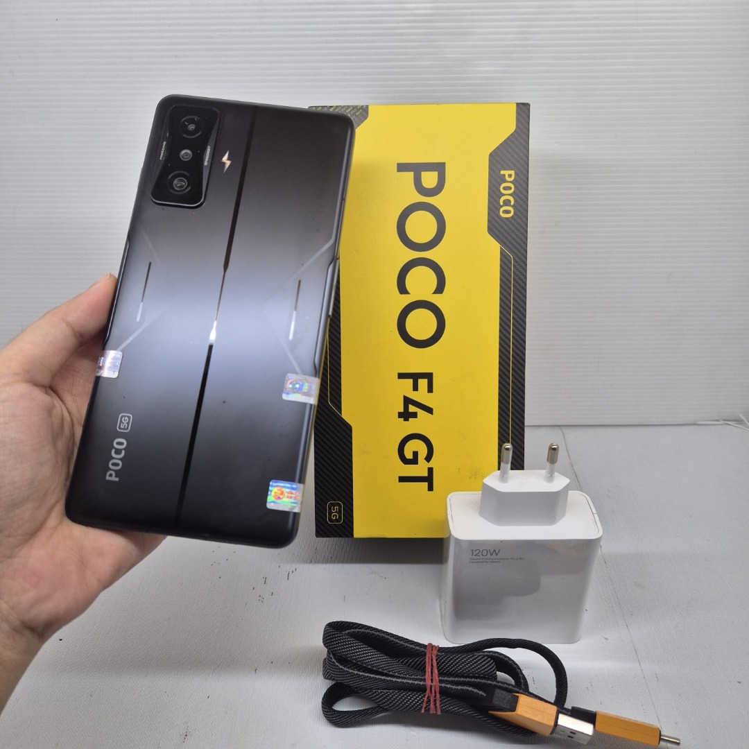 POCO F4 GT 12/256Gb Black Fullset Mulus No Minus Like NEW, Telepon ...