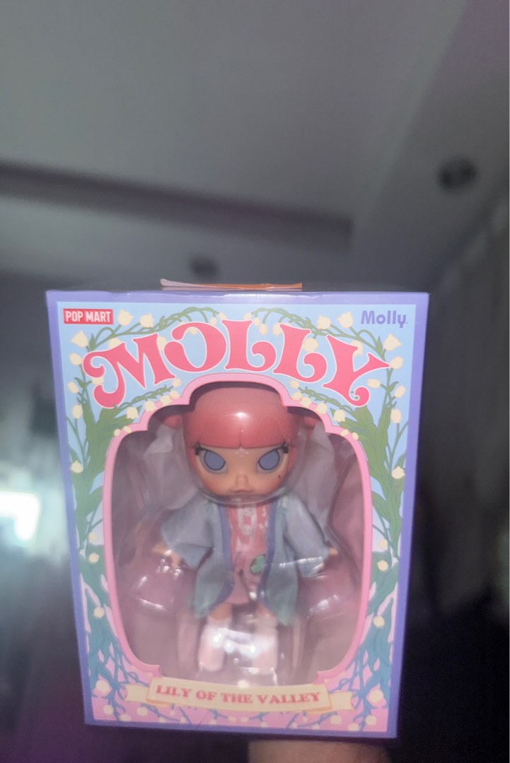 Pop Mart Molly Lily of the Valley Figure, Hobbies & Toys, Toys & Games on Carousell