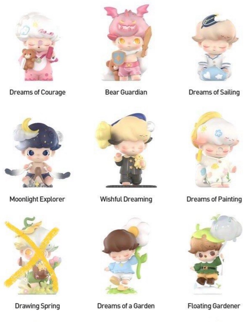 Popmart dimoo weaving wonders set Dreams of Courage Moonlight Explorer ...