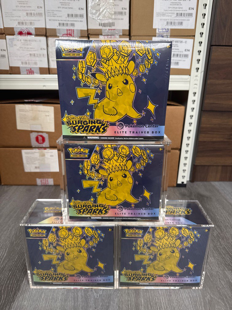 [SOLD 3, LEFT 1 MINT] TCG Pokemon - Scarlet & Violet Surging Spark ...