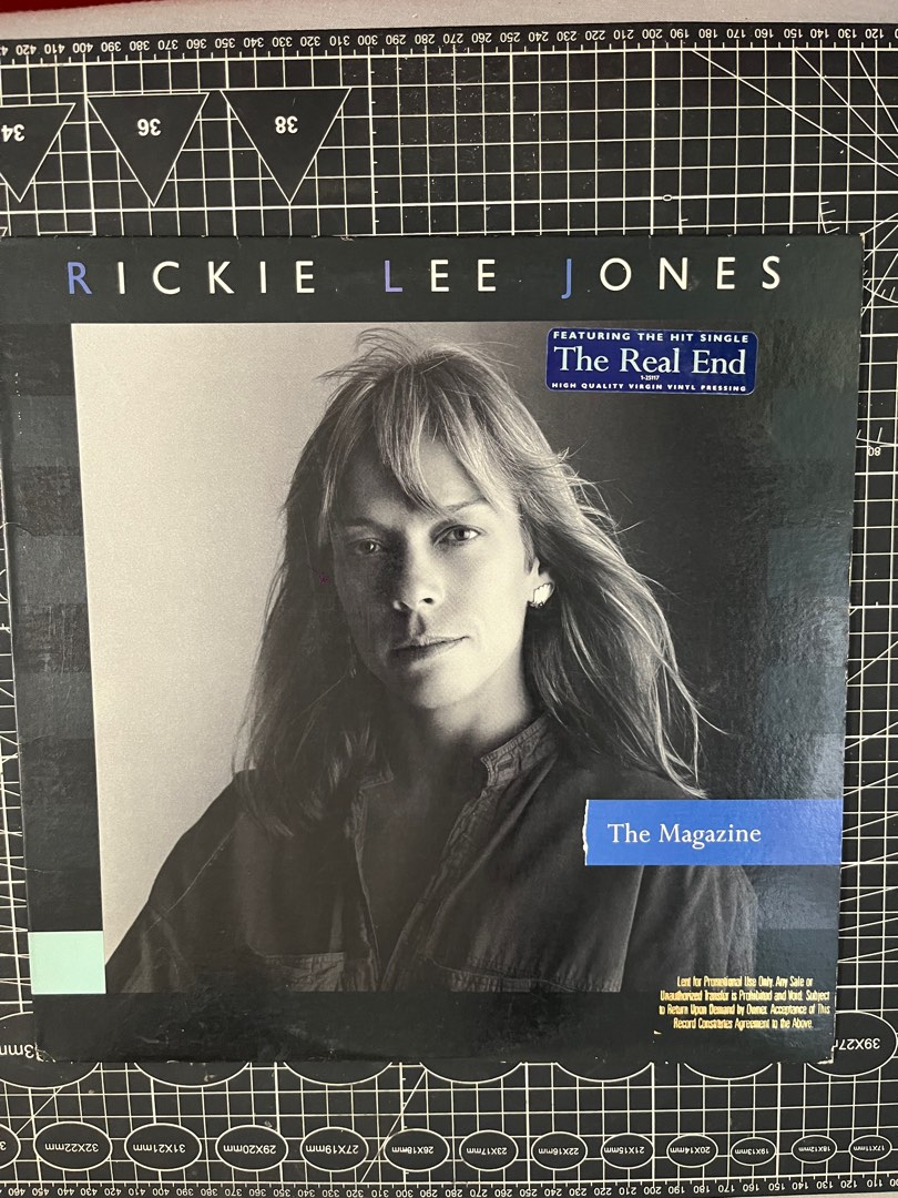 Rickie Lee Jones The Magazine Vinyl, Hobbies & Toys, Music & Media ...