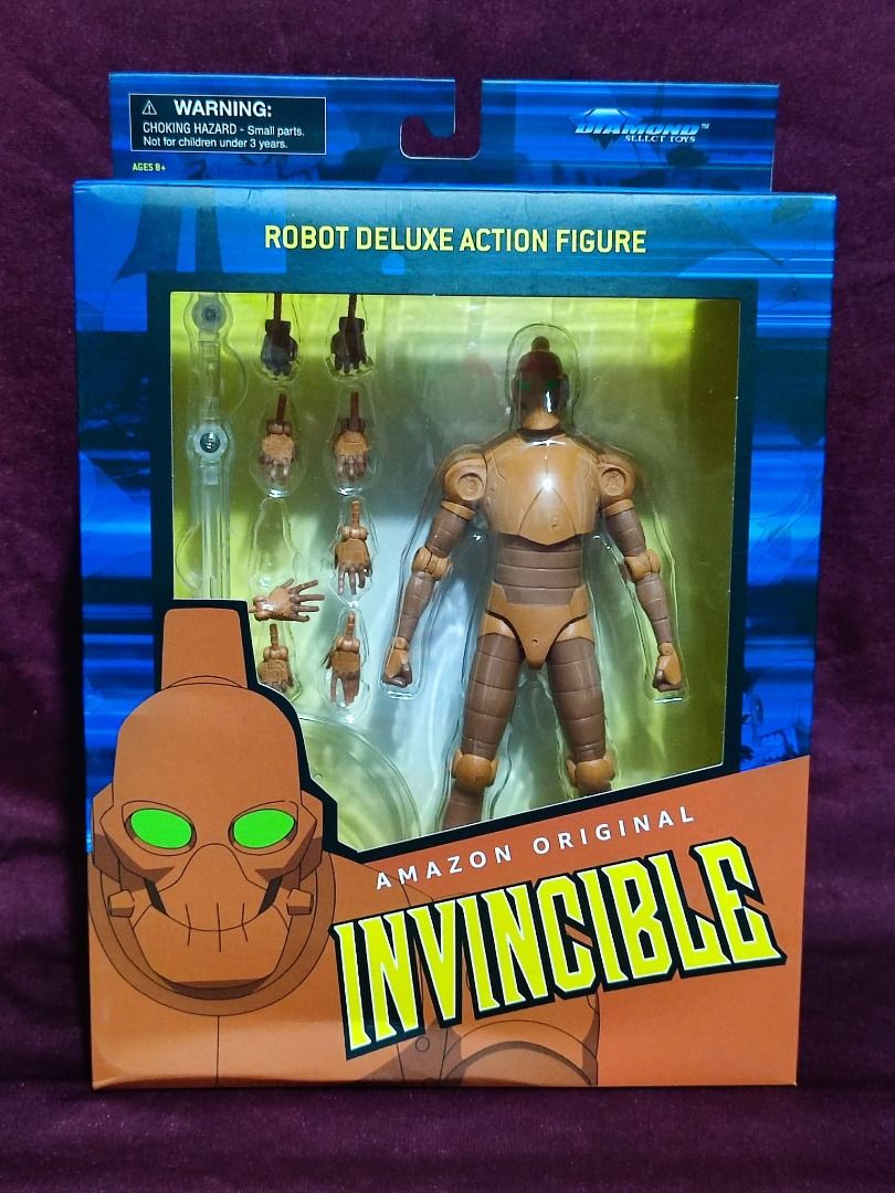 ROBOT, sealed - Diamond Select INVINCIBLE Robot Amanda Green Monster ...
